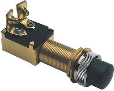 BRASS PUSH BUTTON SWITCH - AR - MO - Powell Feed and Milling