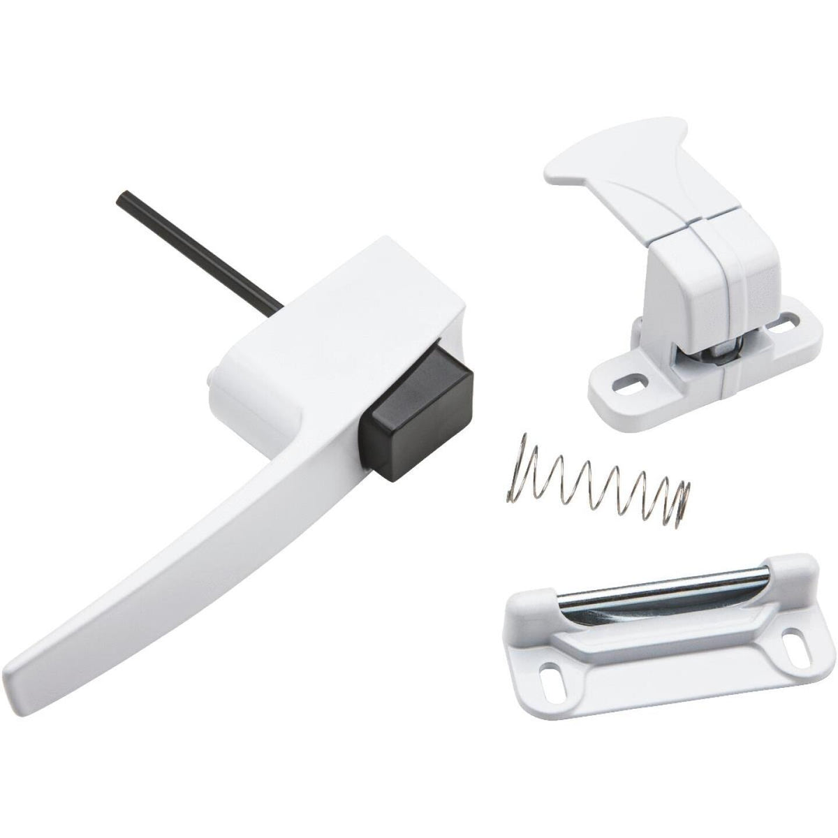 National White Push Button Latch with 1-3/4 In. Hole Spacing - AR - MO ...